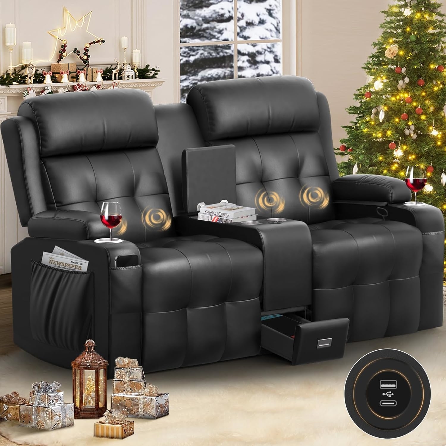 Best power loveseat recliner store