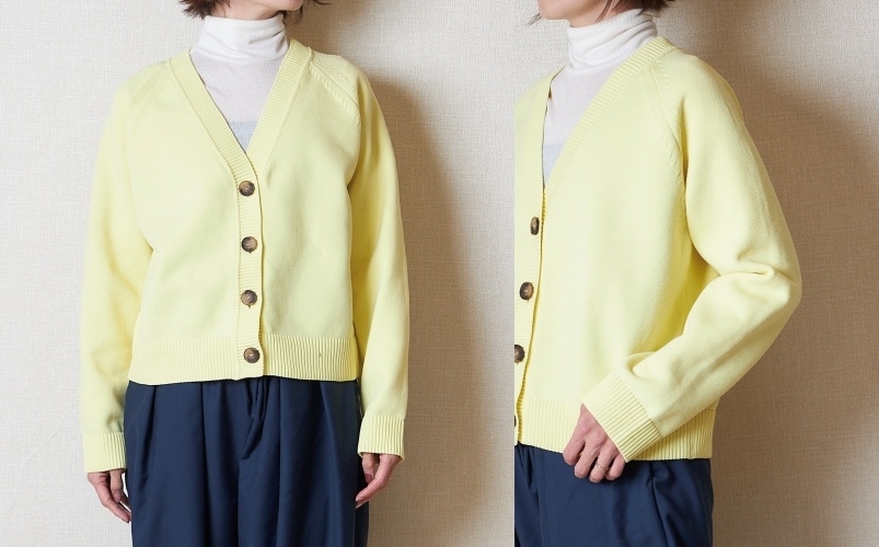 【GU】2290円→990円に値下げ中！「軽くて着心地最高」「どの服にも合わせやすい」もちもち感が気持ちいい『華奢見えカーディガン』美シルエットで春までガッツリ着回せます《着用レビュー》【動画・画像】