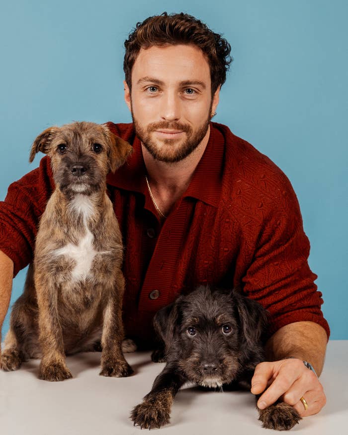 Aaron Taylor-Johnson Puppy Interview
