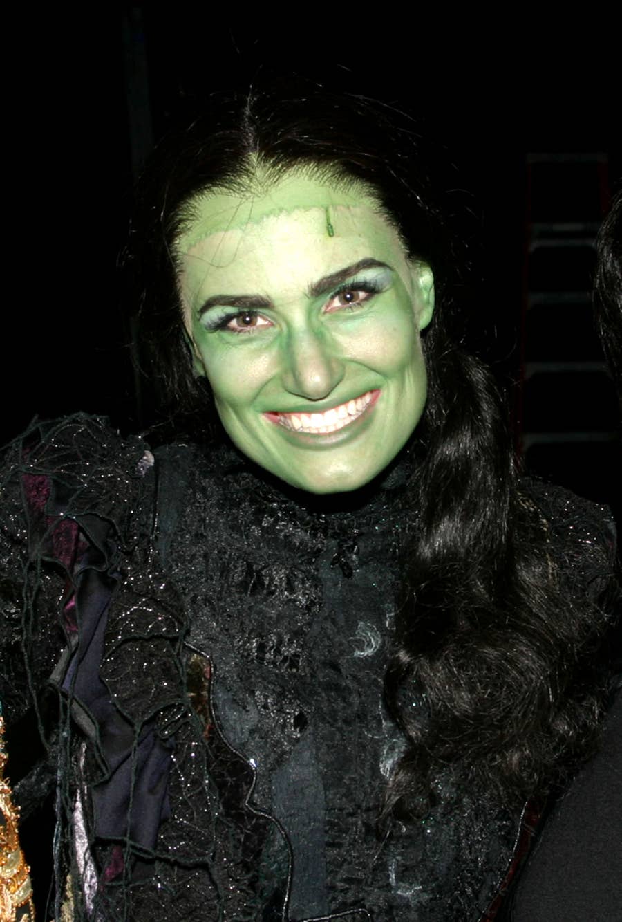 Trucco Idina Menzel Elphaba Eden Espinosa And Idina Menzel