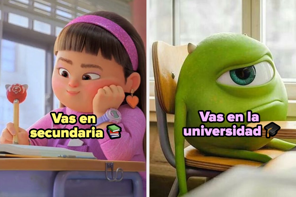 Puedo adivinar en qué grado escolar vas solo con tu selección de útiles ...