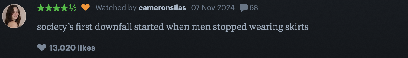 Best Letterboxd Movie Reviews Of 2024