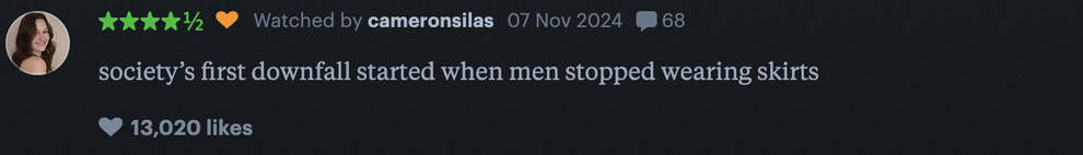 Best Letterboxd Movie Reviews Of 2024