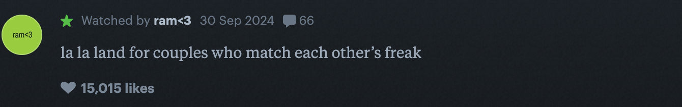 Best Letterboxd Movie Reviews Of 2024