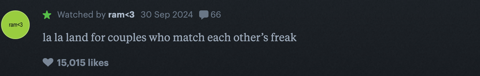 Best Letterboxd Movie Reviews Of 2024
