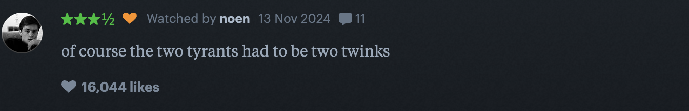 Best Letterboxd Movie Reviews Of 2024
