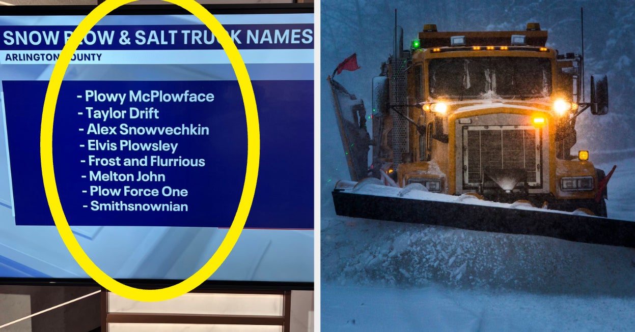 People Are Seriously Loving This Virginia City's Snowplow Names