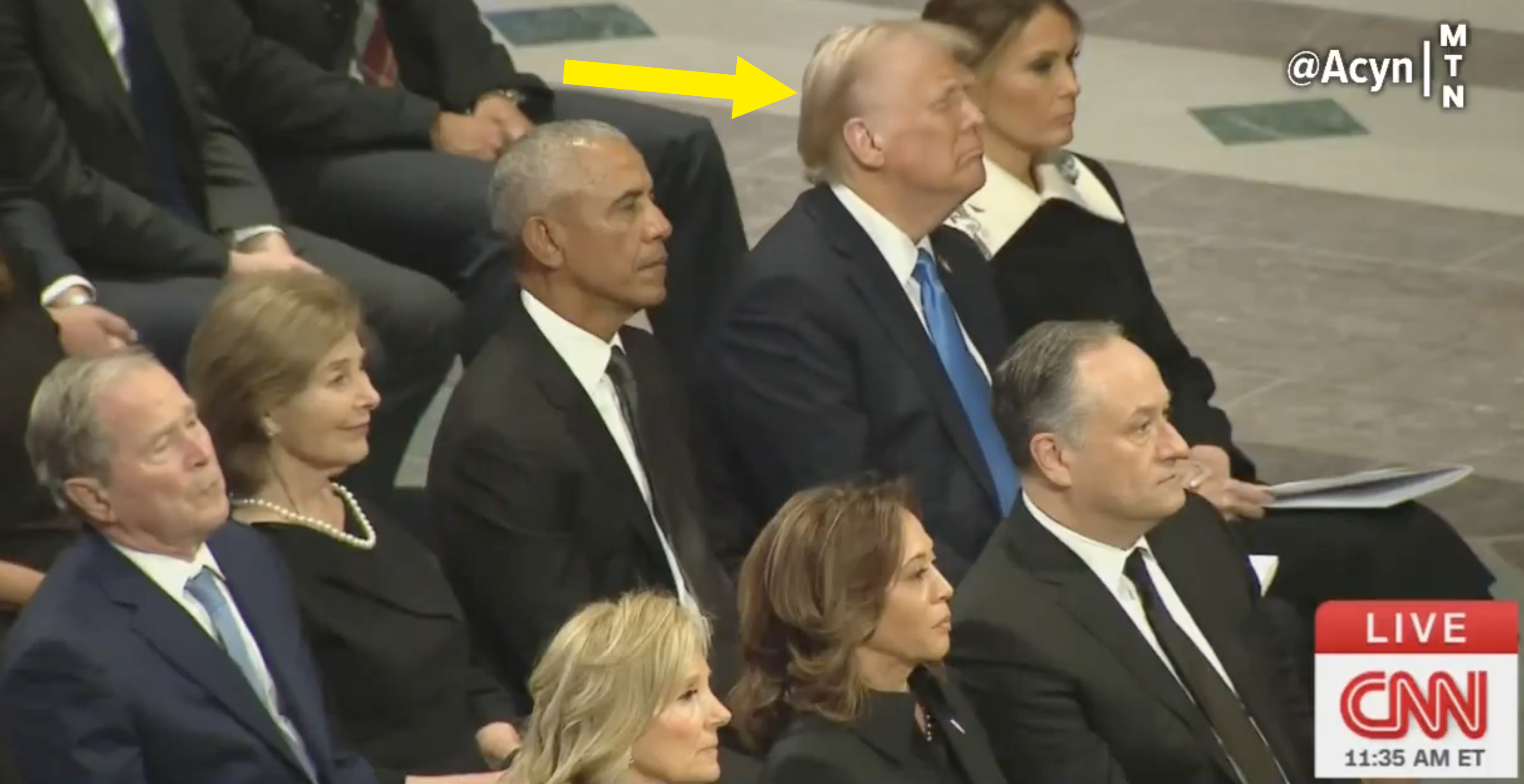 15 Super Awkward Moments From Jimmy Carter's Funeral