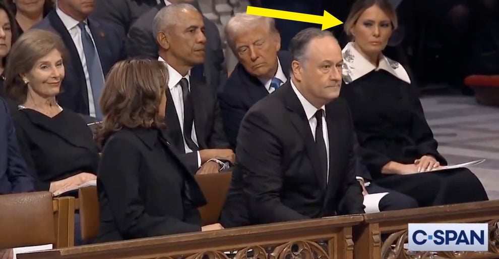 15 Super Awkward Moments From Jimmy Carter's Funeral