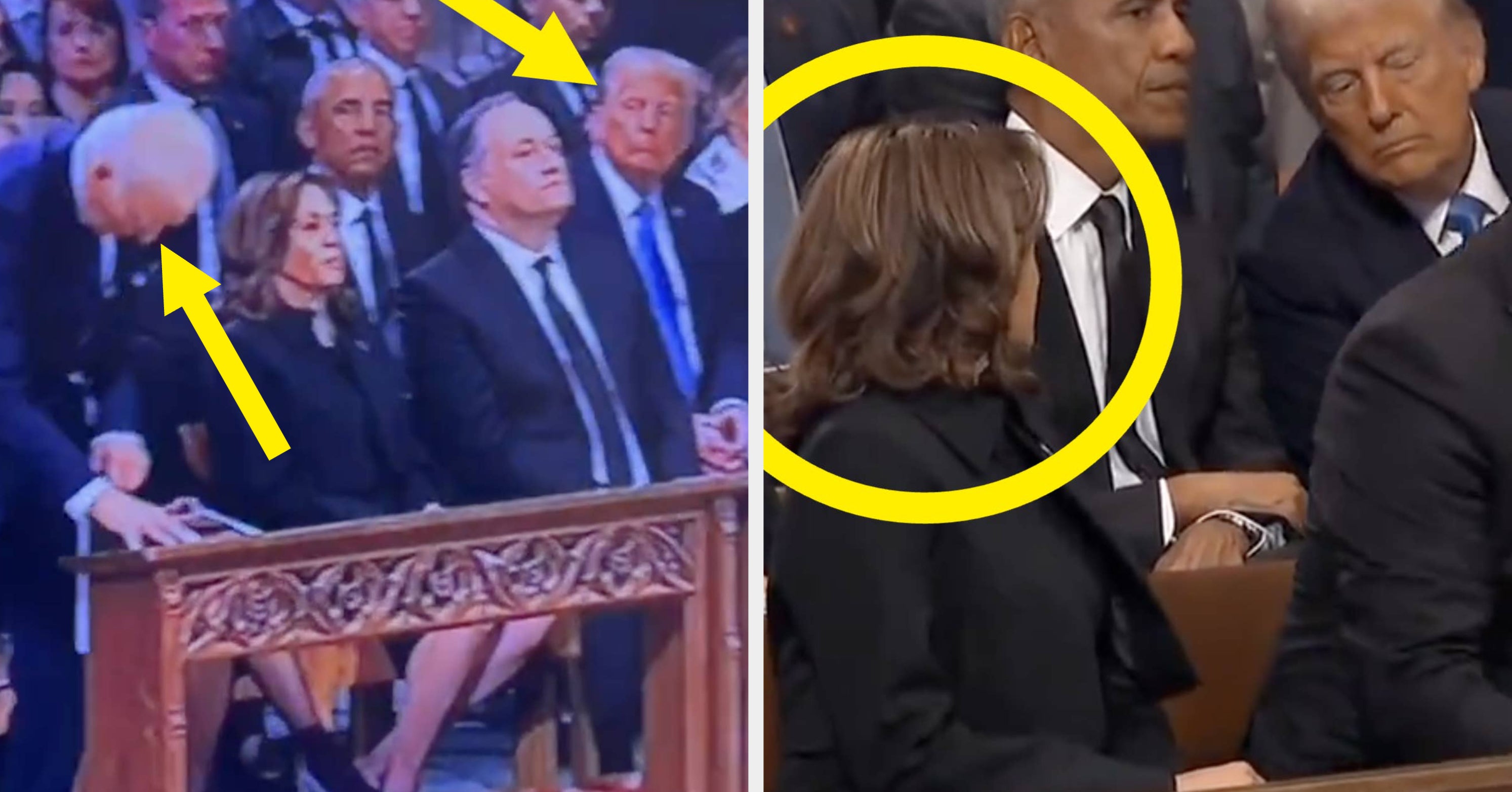 15 Super Awkward Moments From Jimmy Carter's Funeral