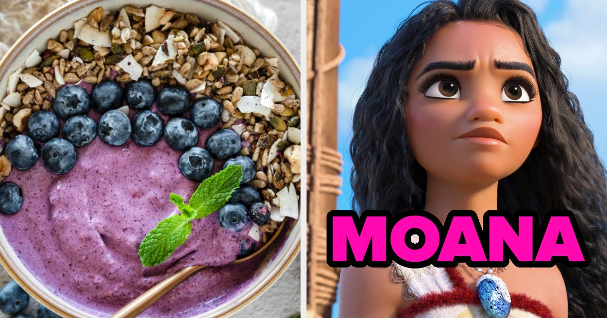 Food Quiz: Make Smoothie Bowl Get Disney Princess