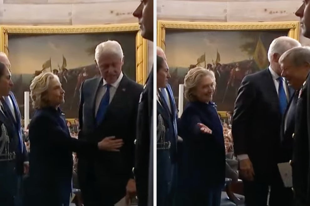 Donald Trump Inauguration Awkward Moments