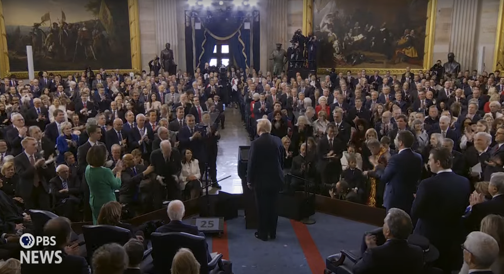 Bernie Sanders Goes Viral In Donald Trump Inauguration