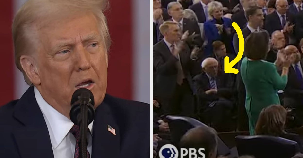 Bernie Sanders Goes Viral In Donald Trump Inauguration