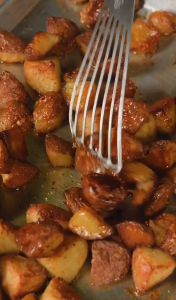 For The Crispiest Roasted Potatoes, Use Baking Soda