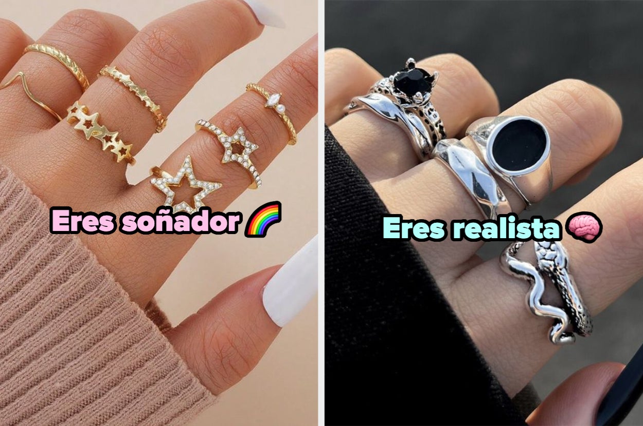 Elige entre un montón de anillos bonitos y te diré si eres soñador o ...