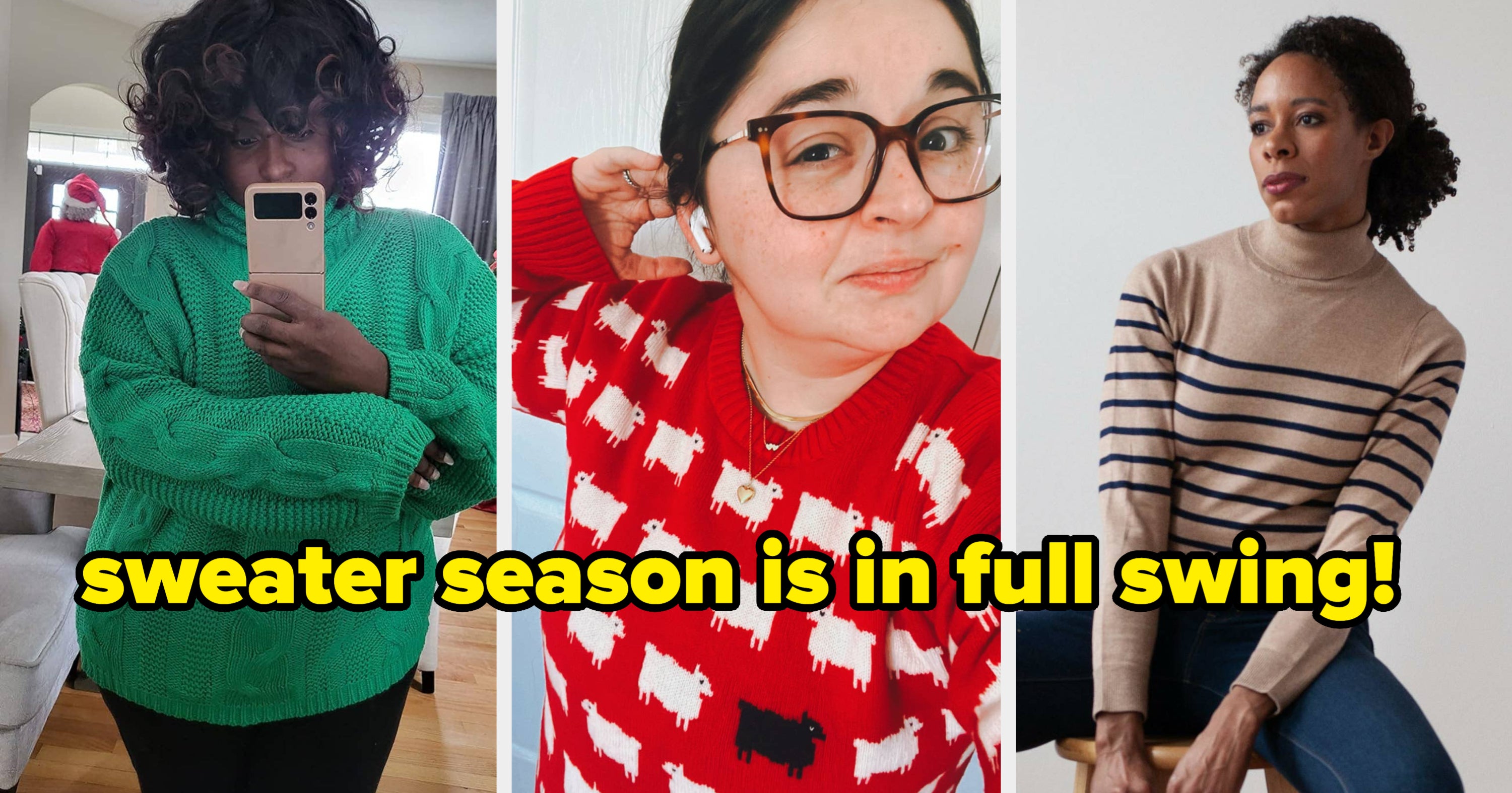 29 Sweaters That’ll Match Your Snuggly Wintry Mood