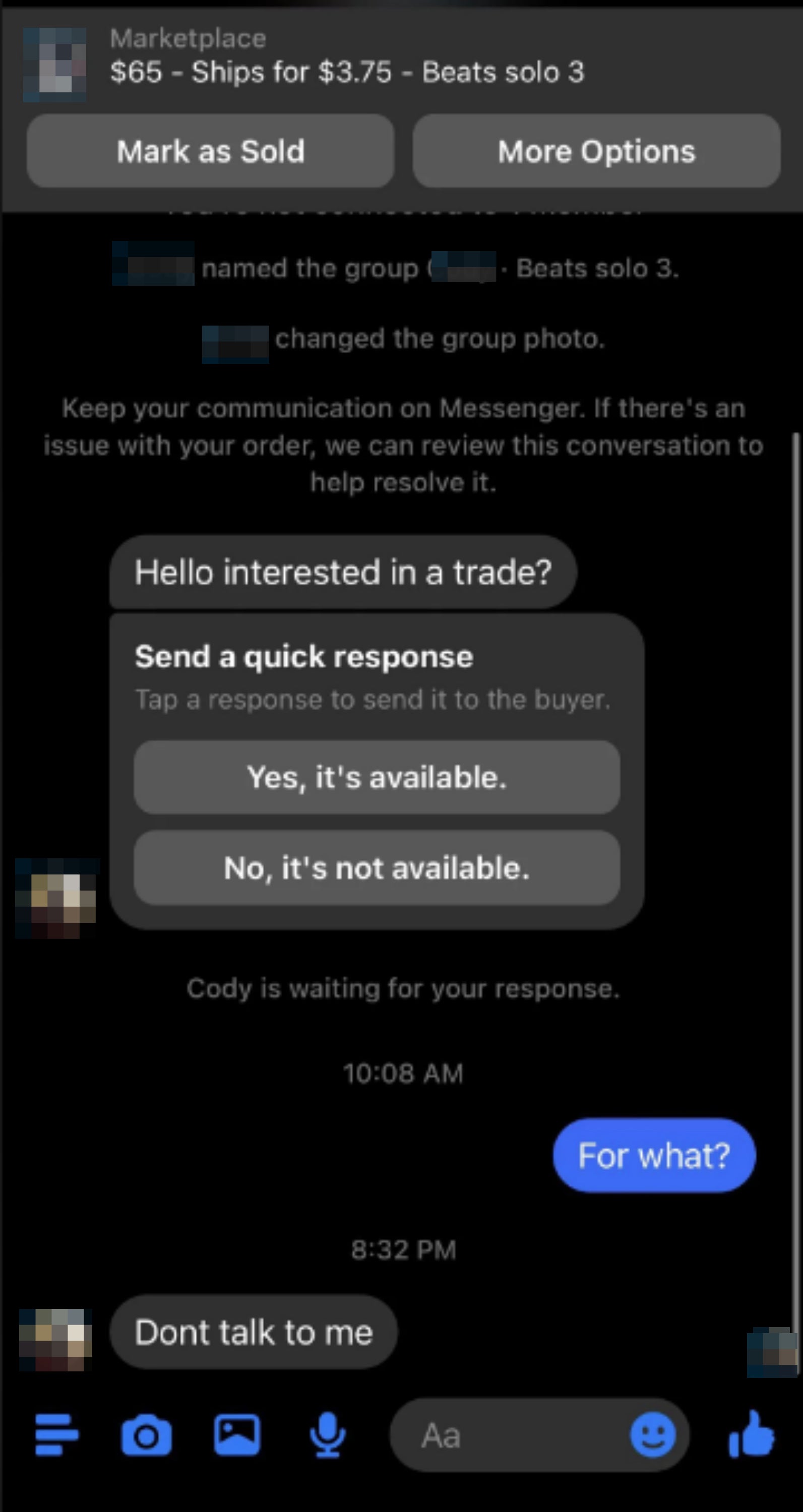 34 Unhinged, Entitled People From Facebook Marketplace