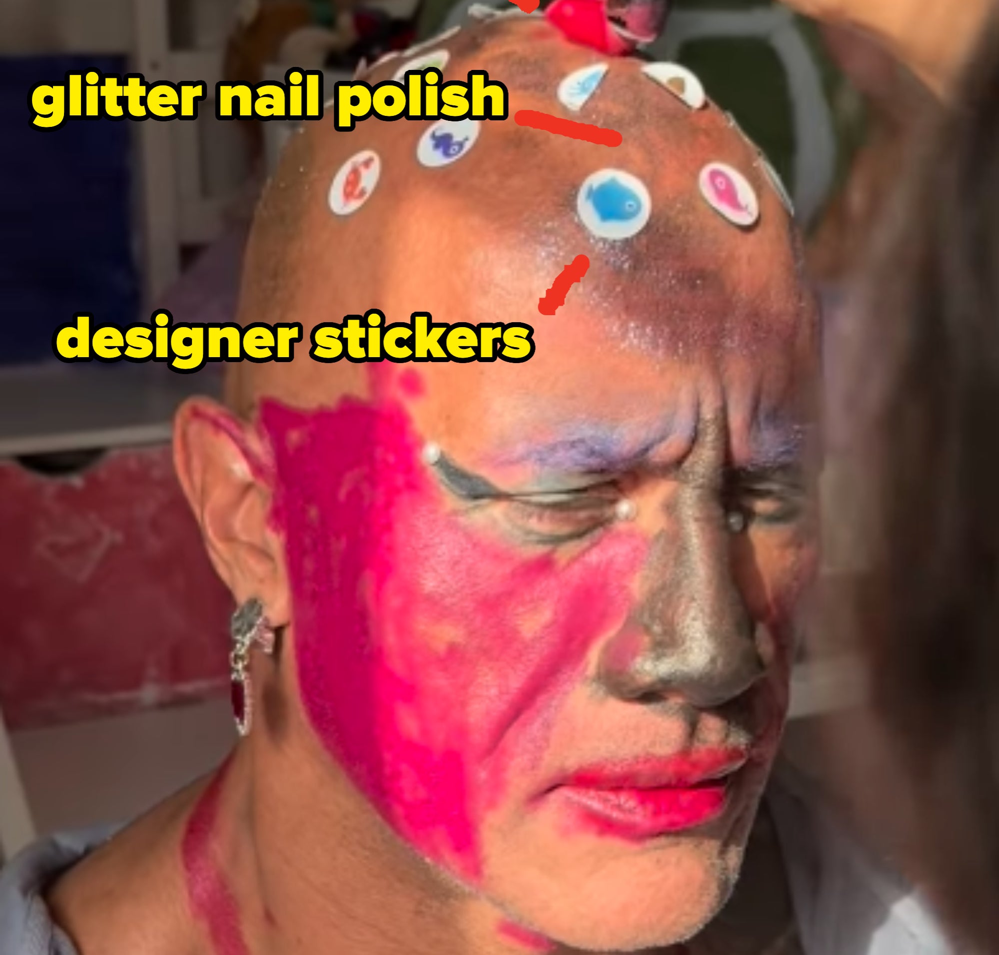 Dwayne The Rock Johnson's Makeup Is Going Viral