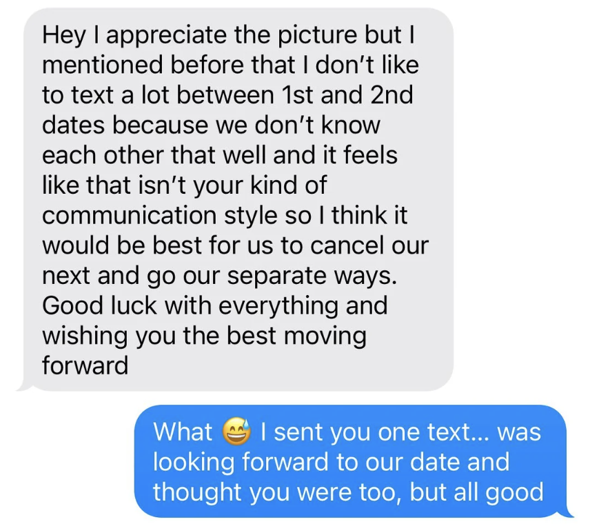 Dating In 2025 Is Hell; These 19 Texts And DMs Prove It