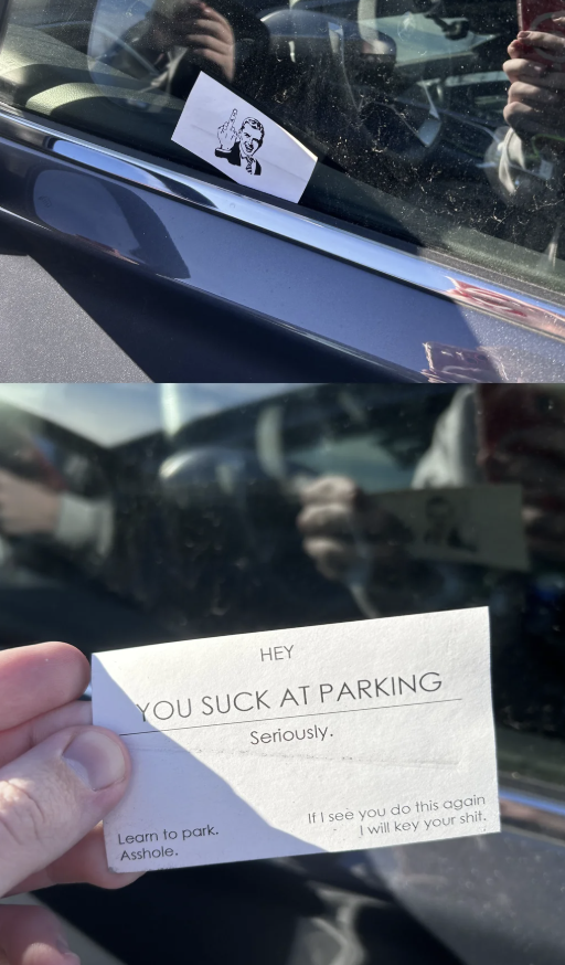 Passive Aggressive Notes About Bad Parking