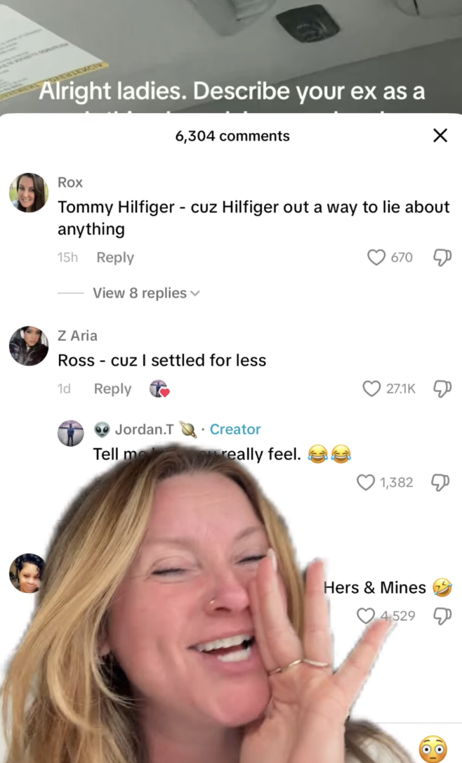 Describe Your Ex As A Clothing Brand Tiktok Trend