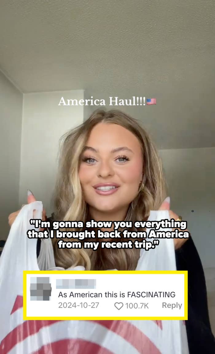 UK Woman's "America Haul" TikTok Sparks Online Reaction