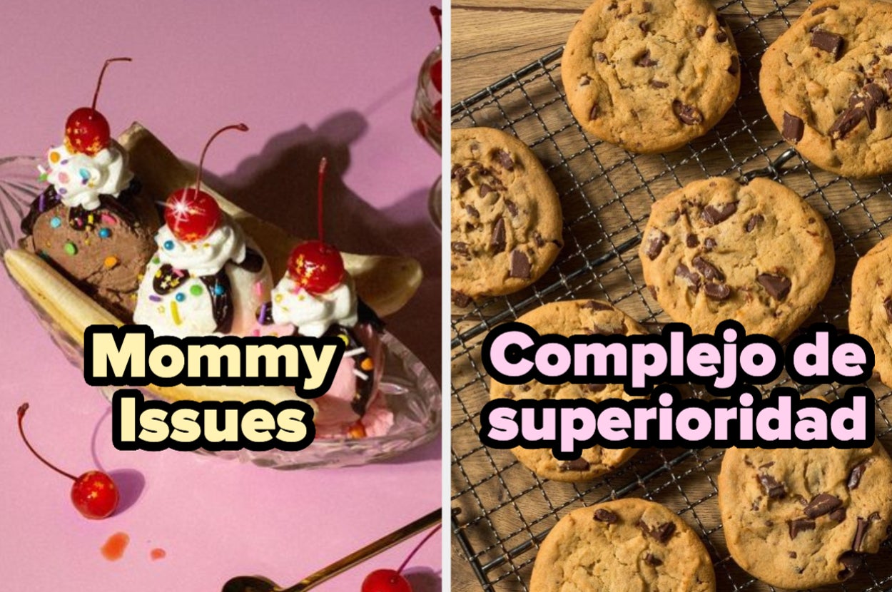 Puedo adivinar qué complejo tienes solo con tu selección de postres