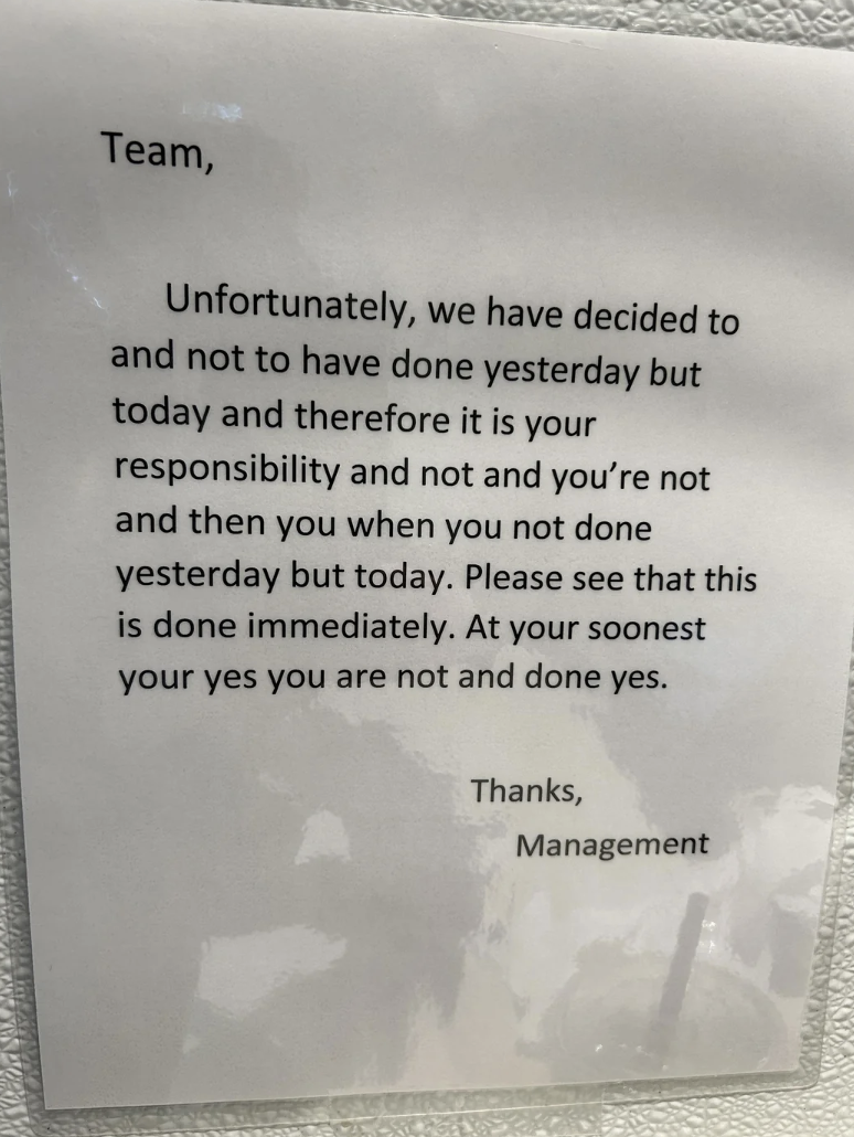 Signs This Week: Laugh, Shock, And Awe Moments