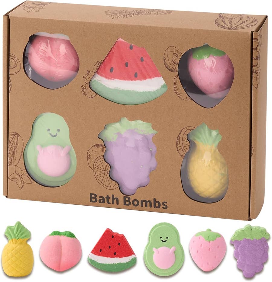 cool shaped bath bombs