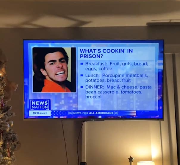 Foods Served In Prisons Around The World