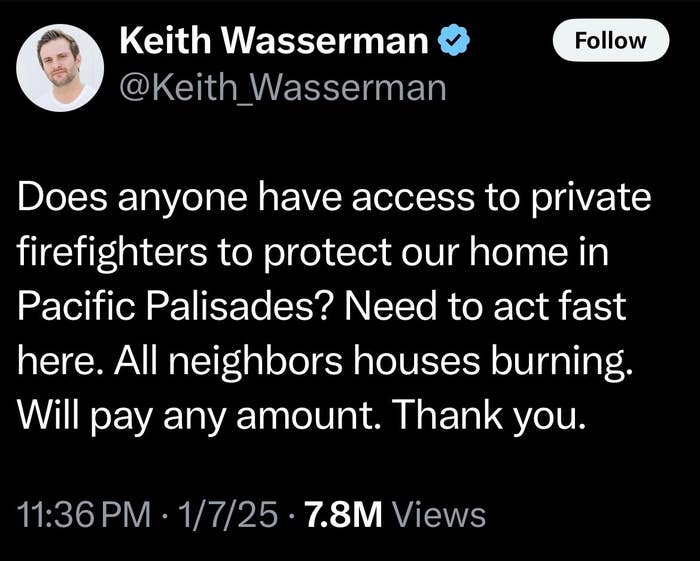 Private Firefighter Demand by LA Investor Causes Backlash