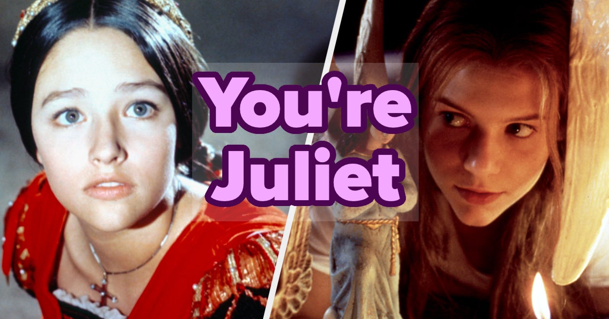 "Romeo And Juliet" Character Personality Quiz