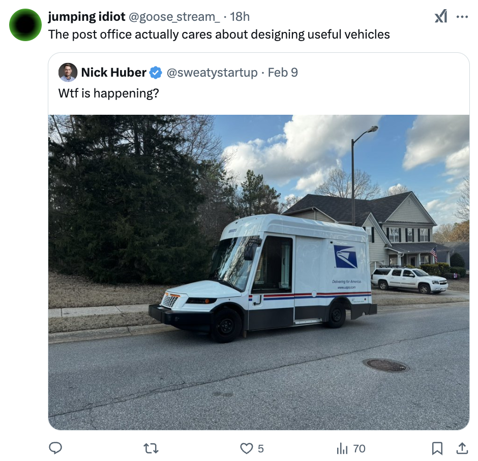 The New USPS Truck Is Going Viral Again: "Wtf Is Happening?"