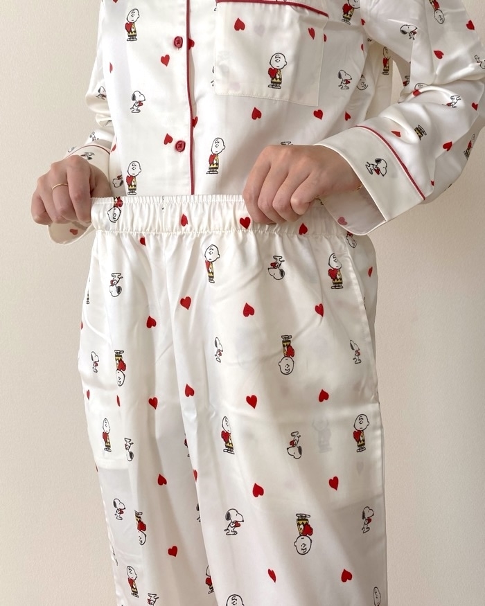 【GU×スヌーピー】3990円→2990円に値下げ中！かわいいが溢れてる「ゆったりパジャマ」着てるだけで幸せになれちゃうよ！《着用レビュー》【画像・動画】
