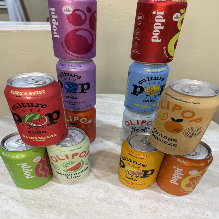 Taste Testing Poppi, Olipop, And Culture Pop Sodas