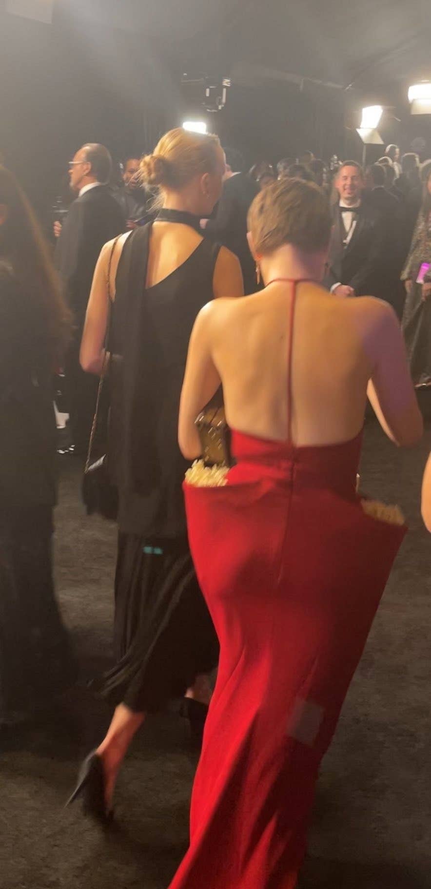 emma stone hot dress