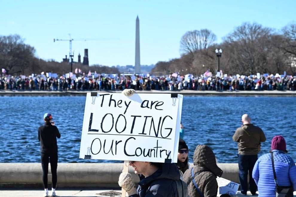 The 56 Most Memorable "Not My Presidents Day" Protest Signs