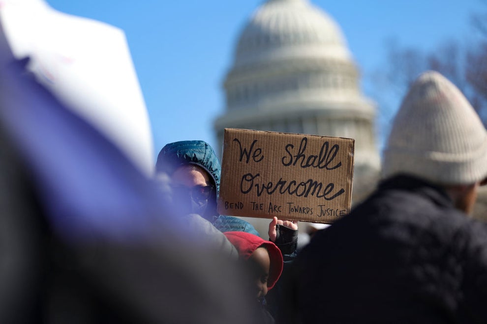 The 56 Most Memorable "Not My Presidents Day" Protest Signs