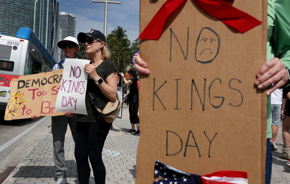The 56 Most Memorable "Not My Presidents Day" Protest Signs