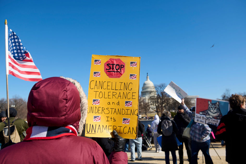 The 56 Most Memorable "Not My Presidents Day" Protest Signs