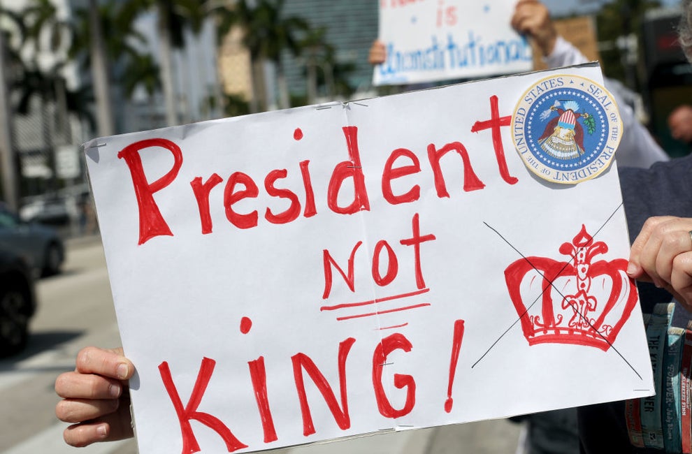 The 56 Most Memorable "Not My Presidents Day" Protest Signs