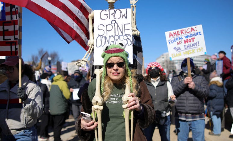 The 56 Most Memorable "Not My Presidents Day" Protest Signs