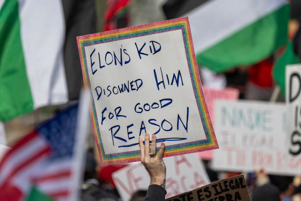 The 56 Most Memorable "Not My Presidents Day" Protest Signs