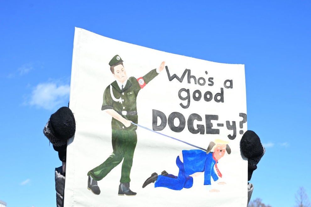 The 56 Most Memorable "Not My Presidents Day" Protest Signs