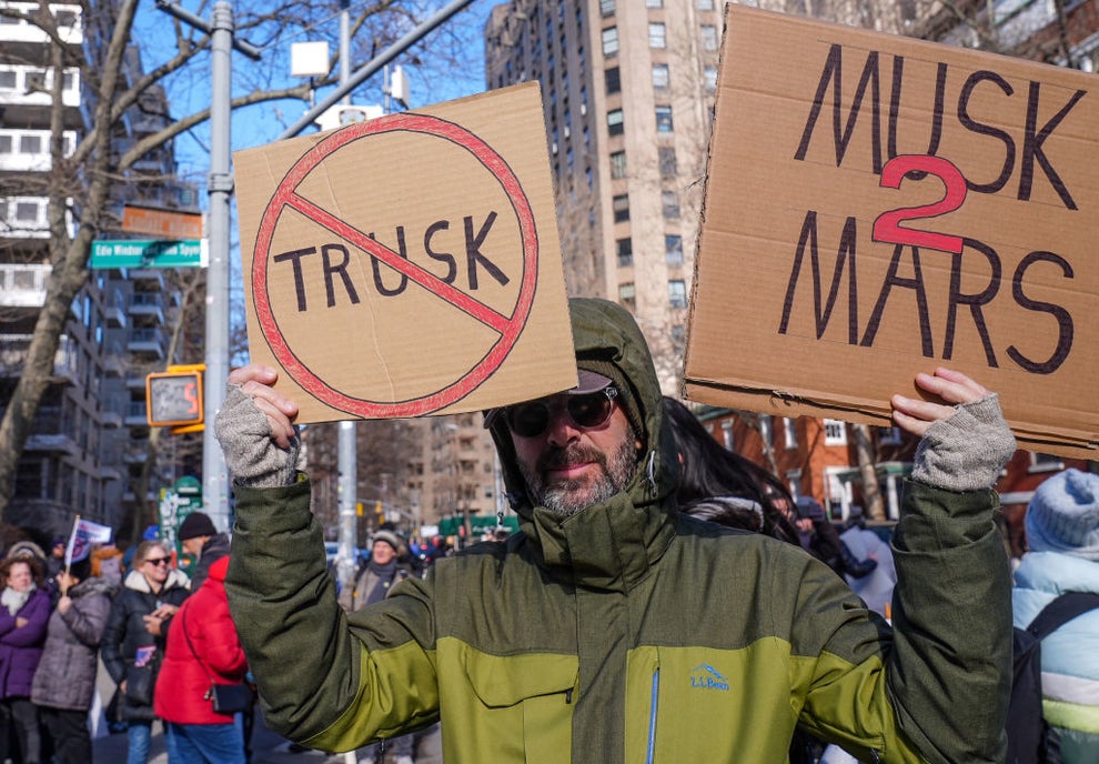 The 56 Most Memorable "Not My Presidents Day" Protest Signs