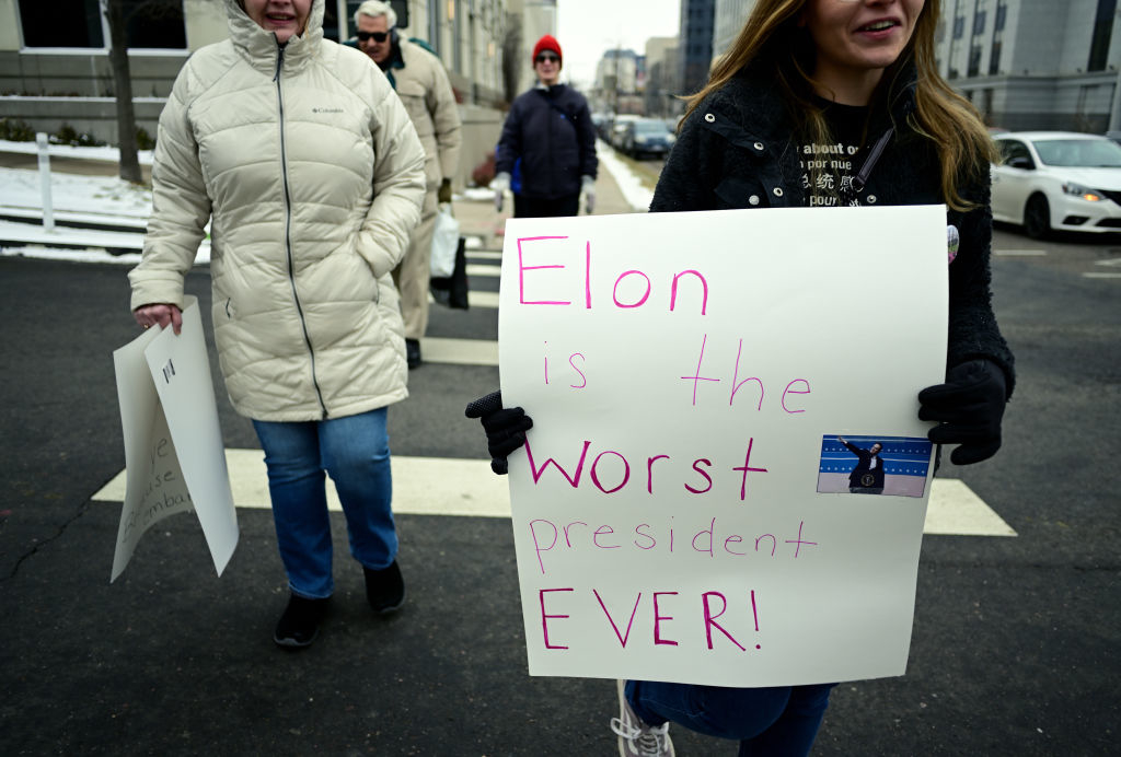 The 56 Most Memorable "Not My Presidents Day" Protest Signs