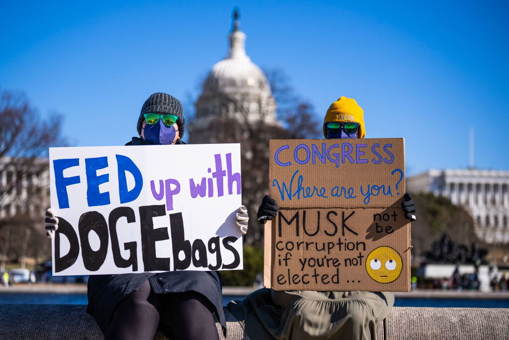 The 56 Most Memorable "Not My Presidents Day" Protest Signs