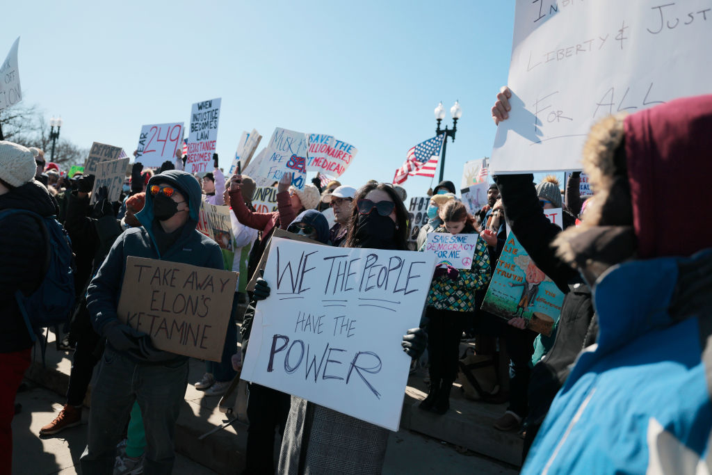 The 56 Most Memorable "Not My Presidents Day" Protest Signs