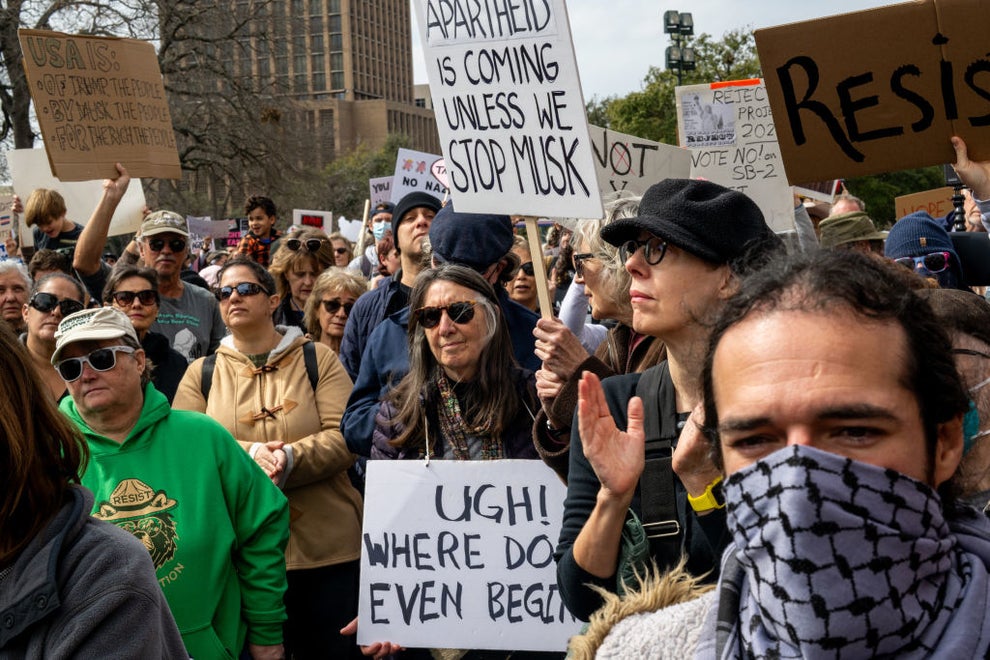 The 56 Most Memorable "Not My Presidents Day" Protest Signs